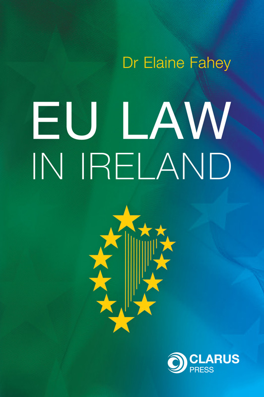 Clarus Press Brings You Legal Books For Understanding European Union Law Clarus Press Brings You Legal Books For Understanding European Union Law